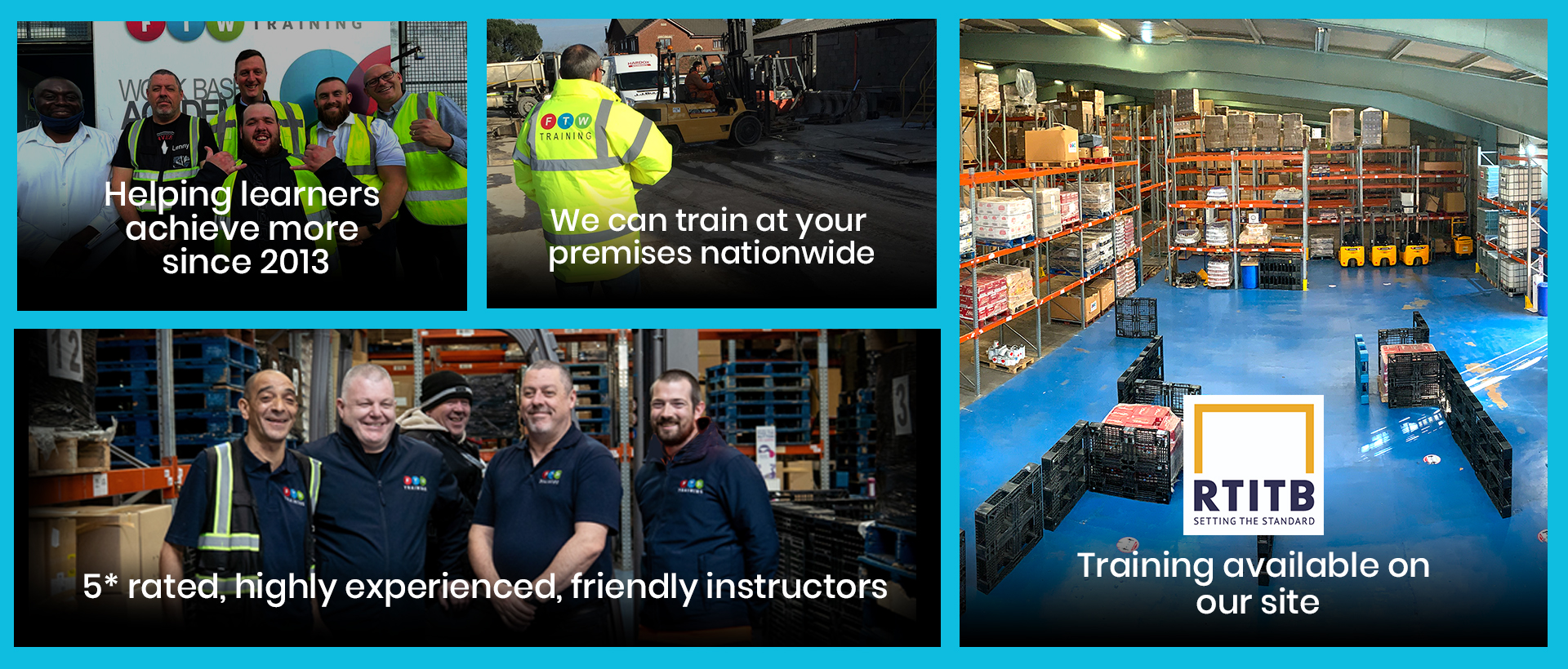 New Home - RTITB accredited forklift truck courses from FTW Training in ...